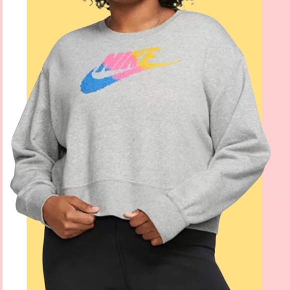 Nike | Sweaters | Nike Crew Neck Long Sleeve Knit Sweater New | Poshmark